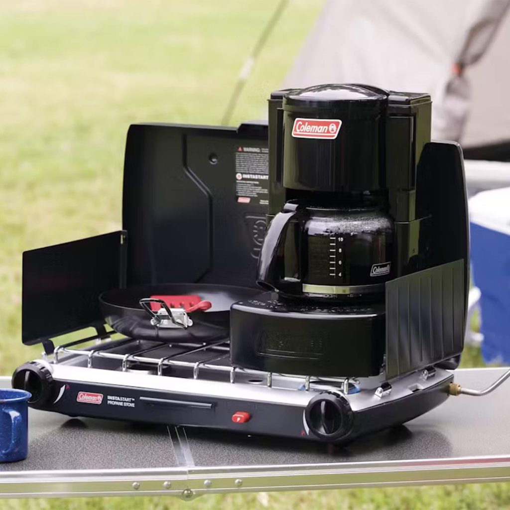 Coleman 10 Cup Compact Camping Coffee Maker - KitchenAirs